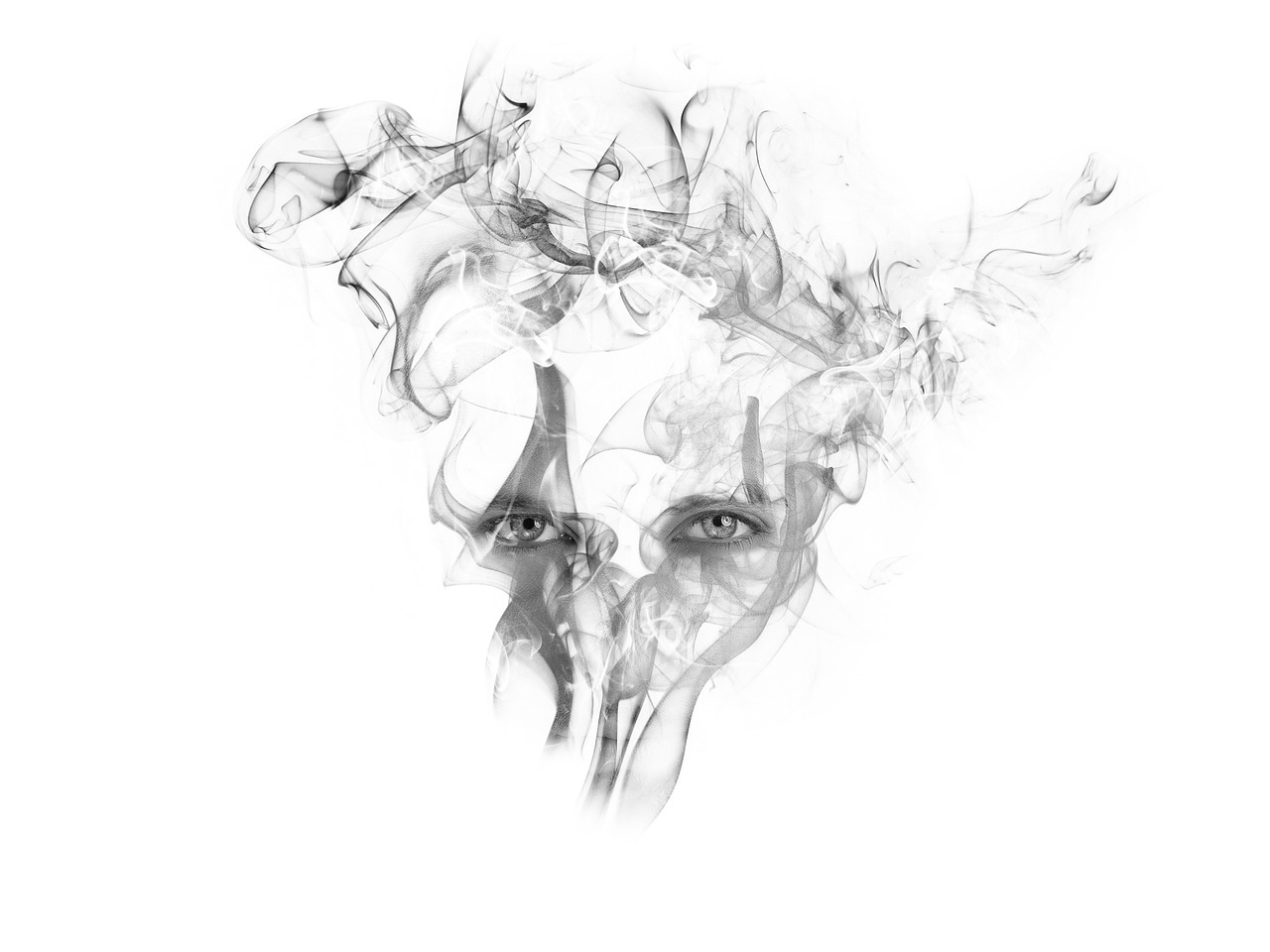 Download Man, Smoke, Eyes. Royalty-Free Stock Illustration Image - Pixabay