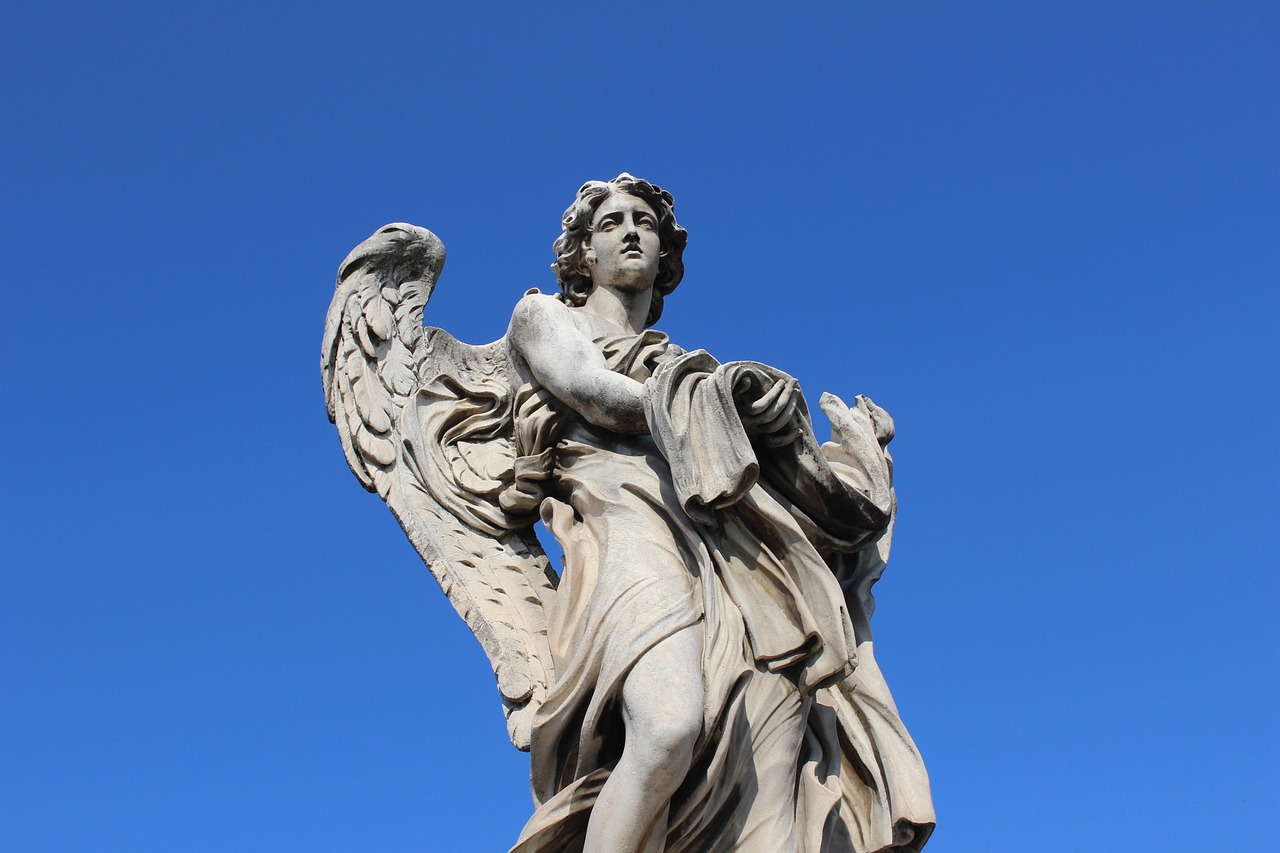 Angel Roma Monument Blue - Free photo on Pixabay - Pixabay