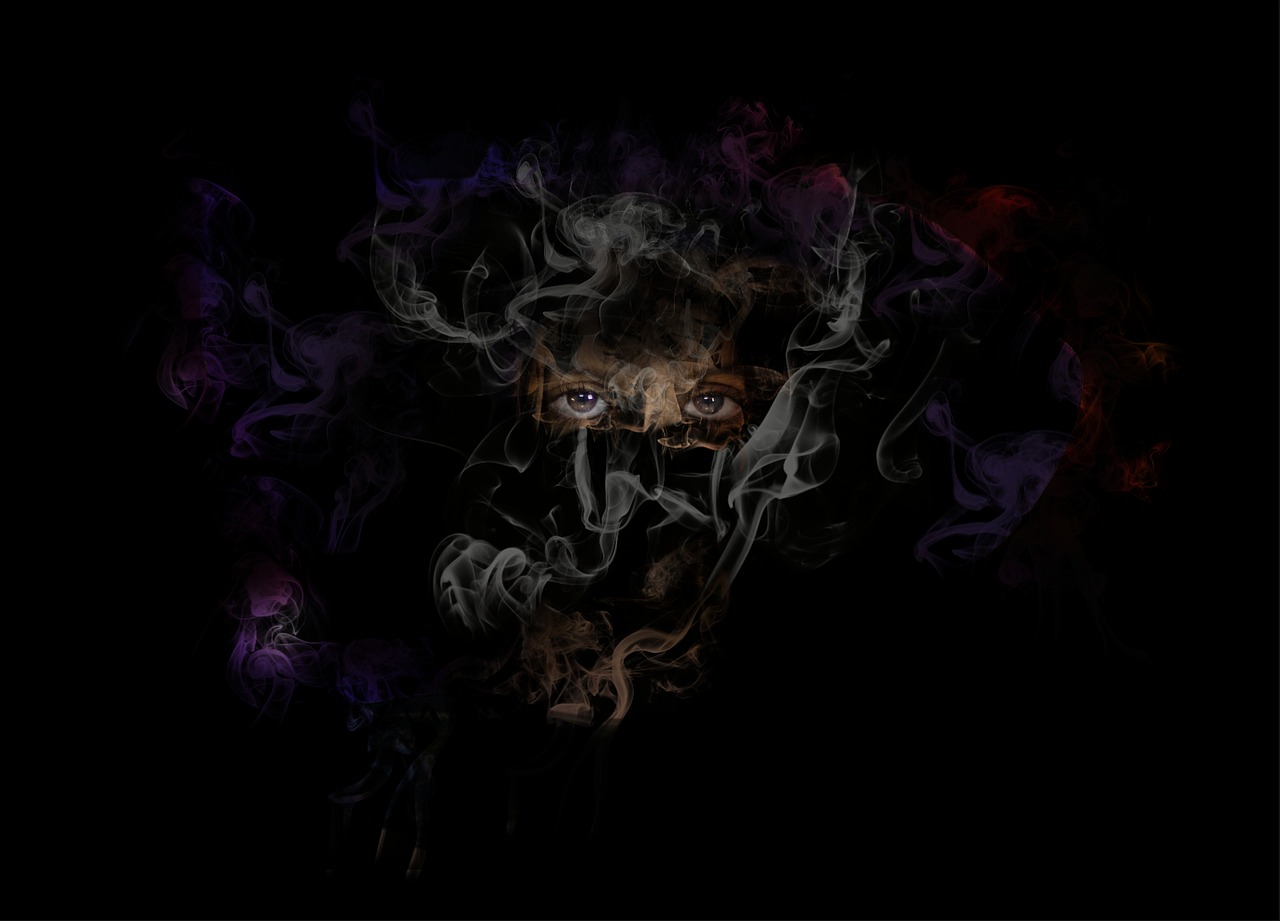 Woman Smoke Eyes - Free image on Pixabay
