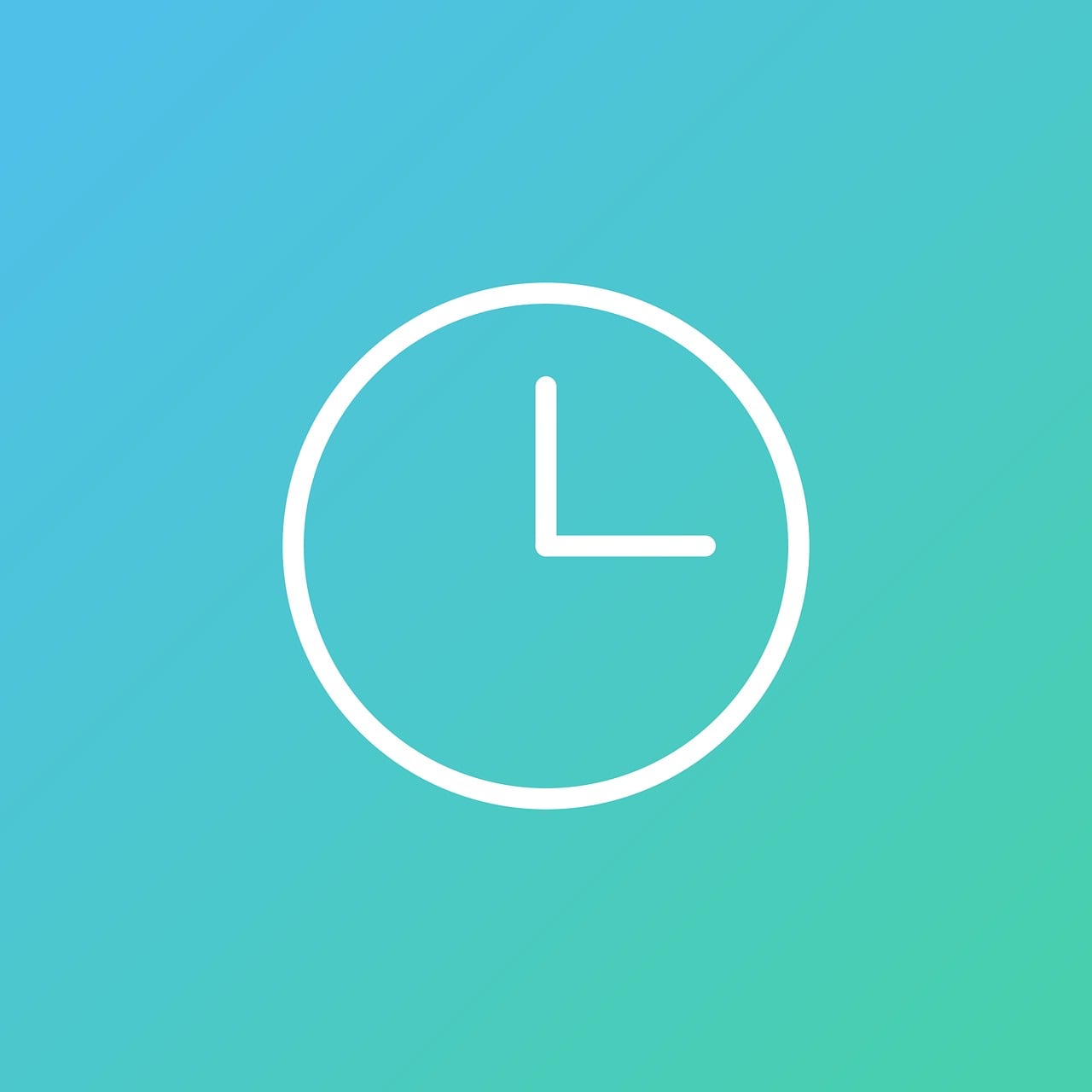 Instagram Clock Icon