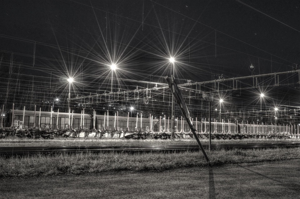 Train Station Lighting Evening - Free photo on Pixabay - Pixabay