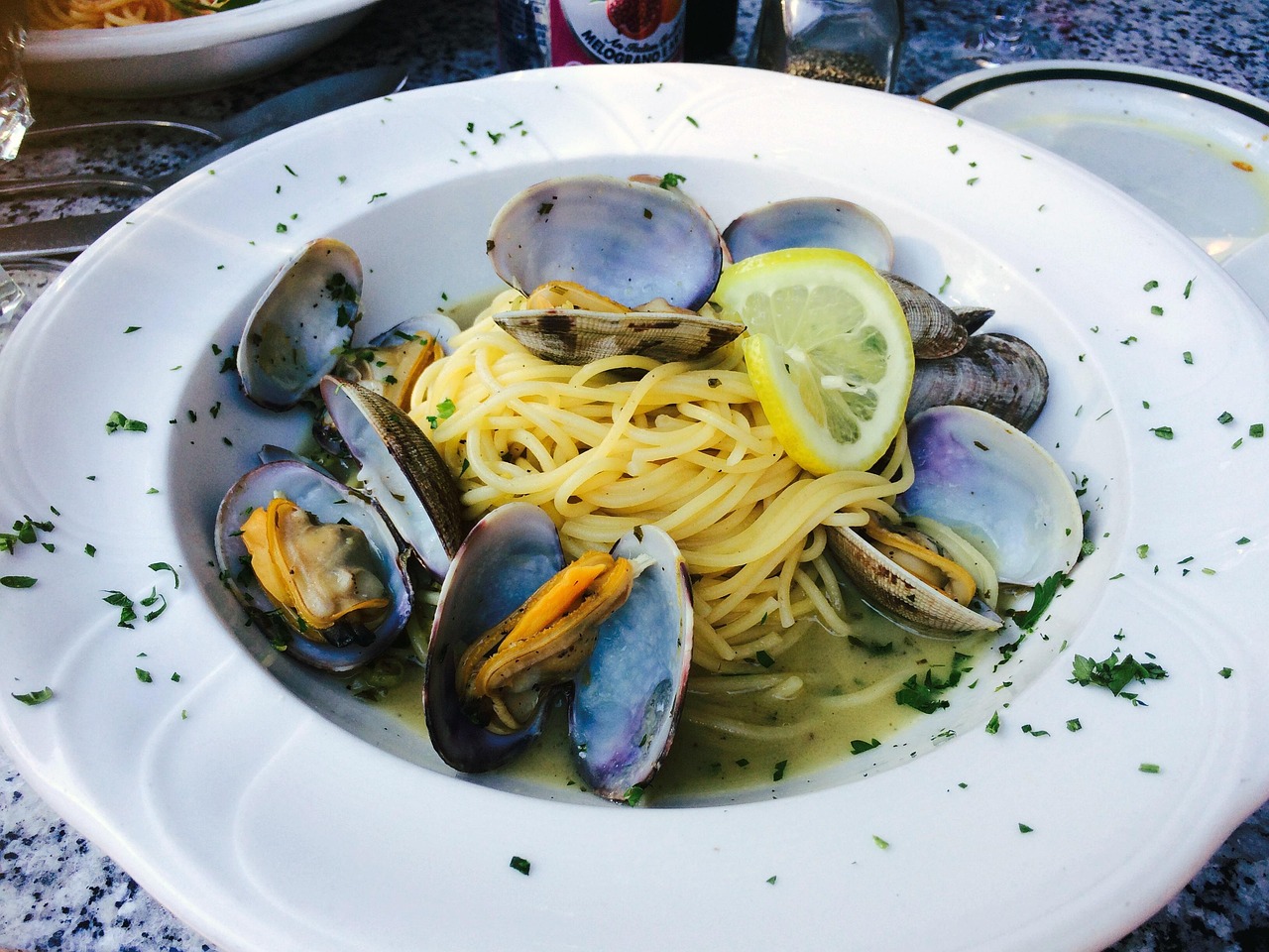 Linguini Bongole Comida Italiana - Foto gratis en Pixabay
