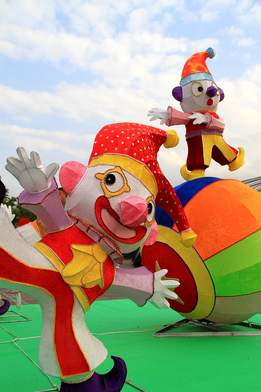 Lantern Puppet Clown - Free photo on Pixabay