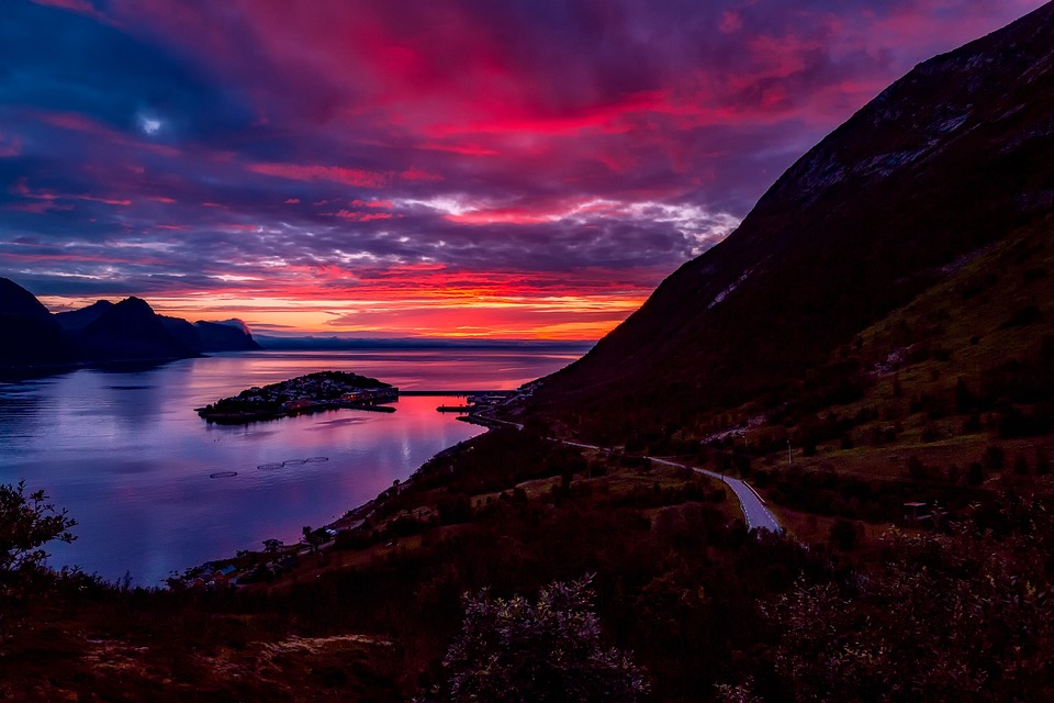 Norway Sunset Dusk Free Photo On Pixabay Norway Sunset Dusk Free Photo On Pixabay