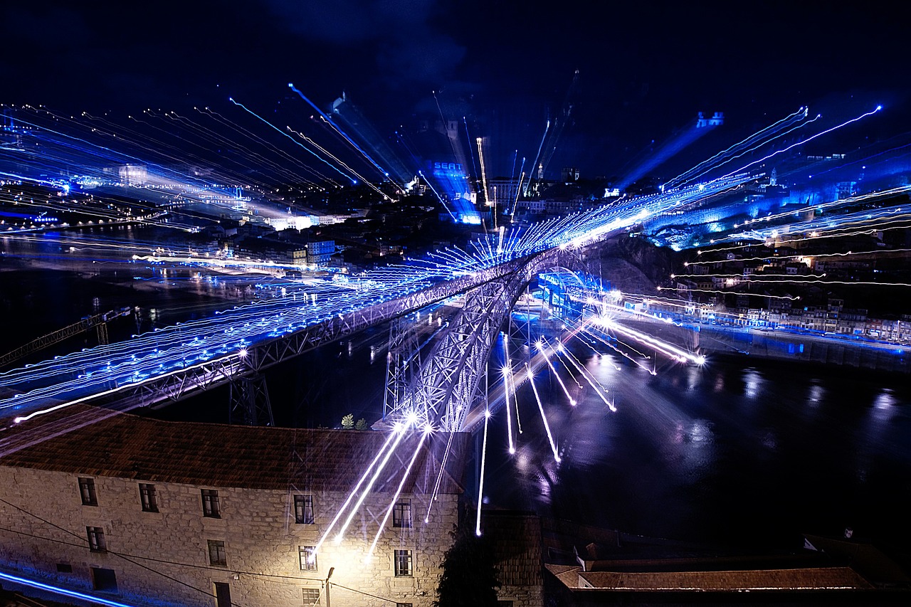 Light Painting Porto Ponte - Foto gratuita no Pixabay - Pixabay