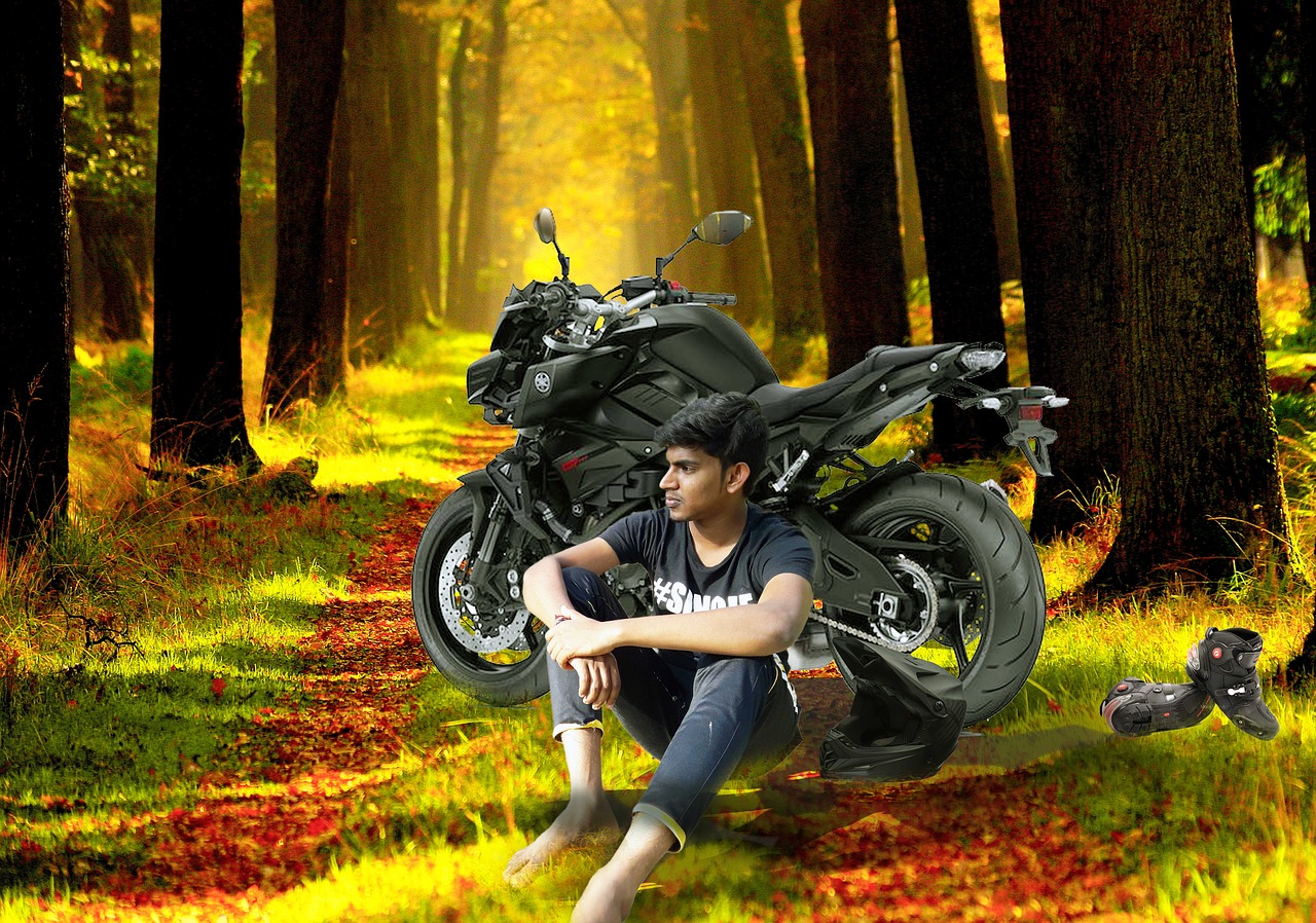 Download Nature, Bike, Free Picture. Royalty-Free Stock Illustration ...