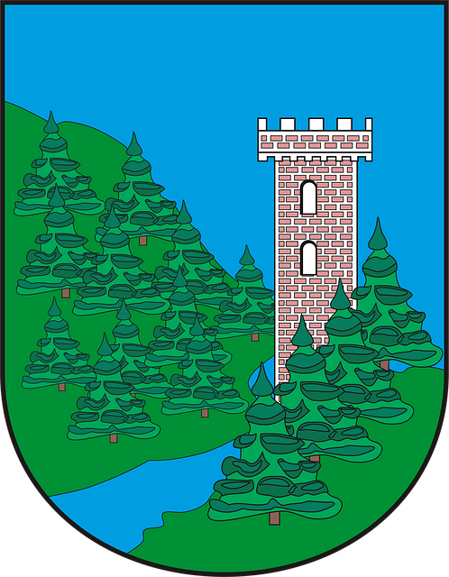 Download Coat Of Arms, Black Bor, Poland. Royalty-Free Vector Graphic ...