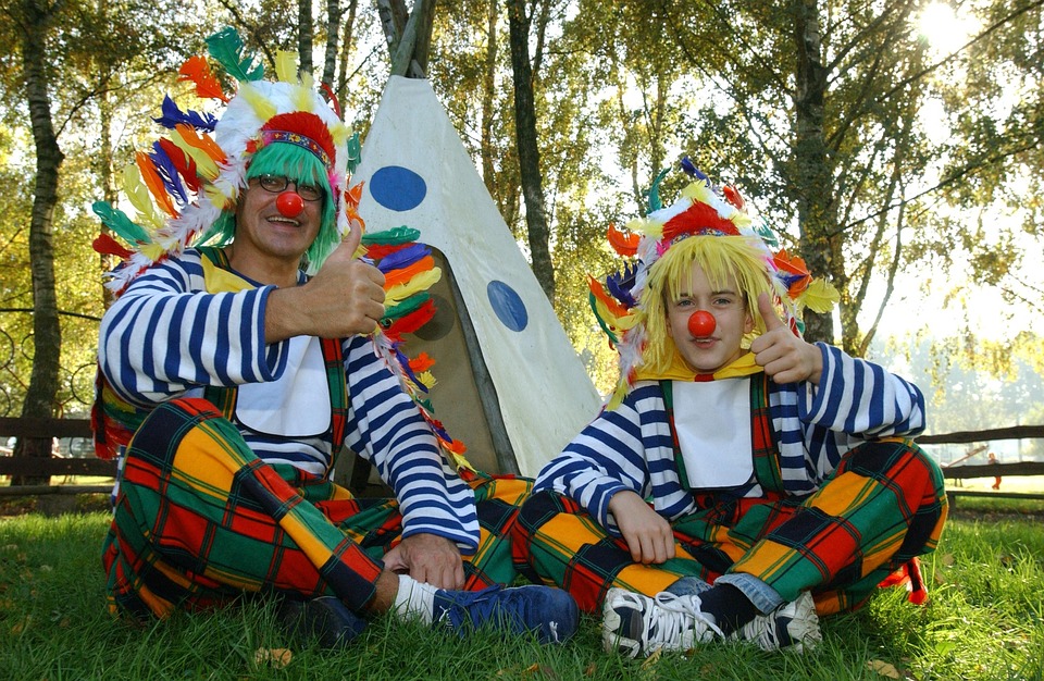 Clowns Indians Indian Tent - Free photo on Pixabay - Pixabay