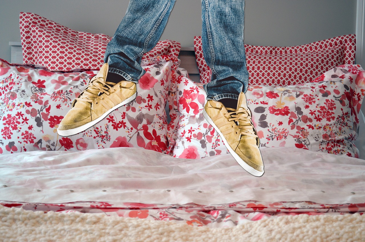 Download Jumping Bed Bedroom Royalty-Free Stock Illustration Image ...