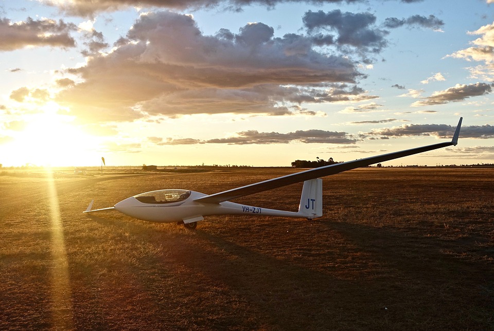 Segelflugzeug Sonnenuntergang Spaß - Kostenloses Foto auf Pixabay