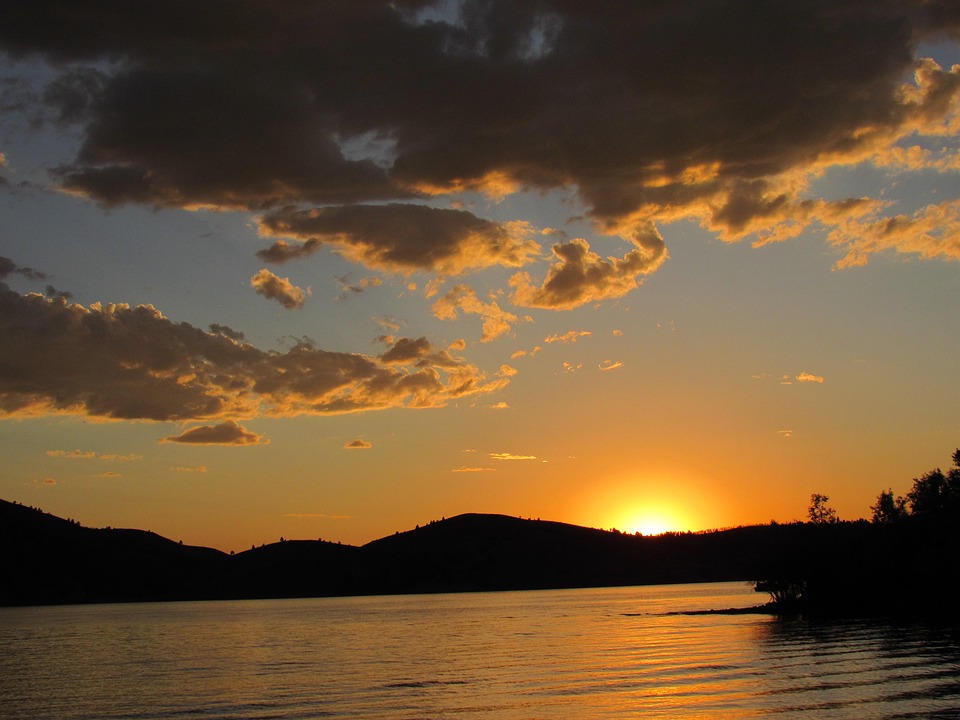 Sunset Lake Water - Free photo on Pixabay