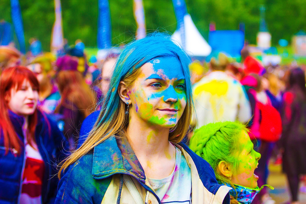 The Festival Of Colors Holly - Free photo on Pixabay
