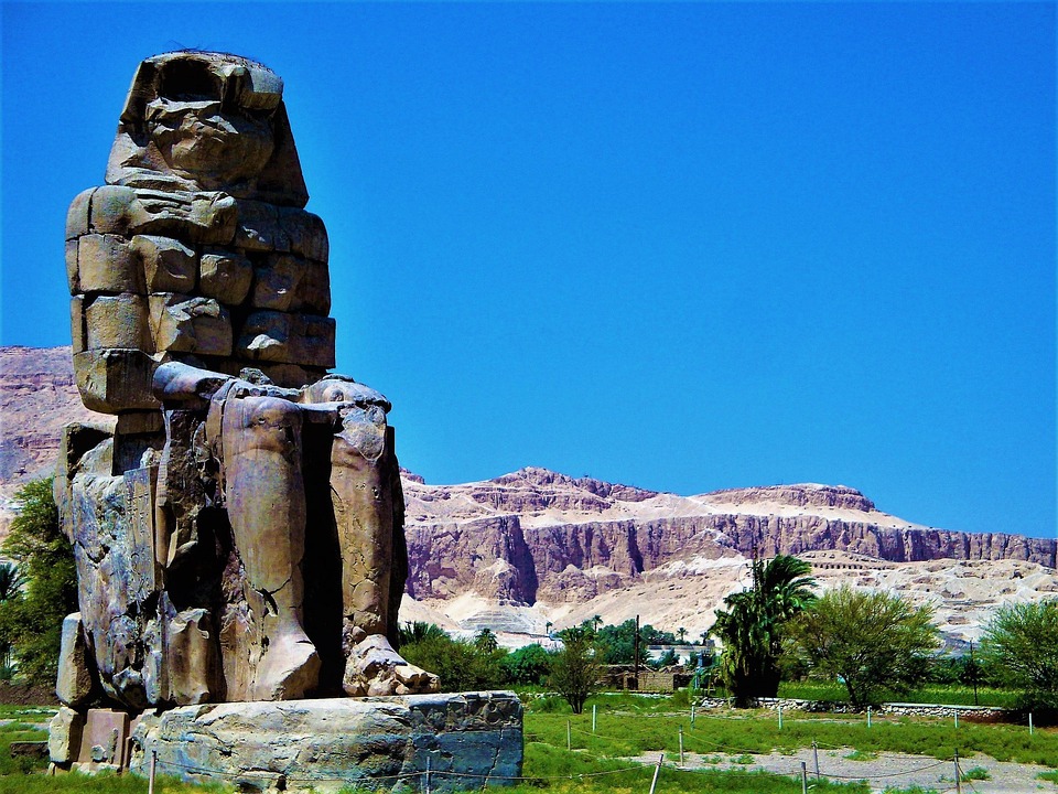 De Kolossen Van Memnon Egypte Het - Gratis foto op Pixabay - Pixabay