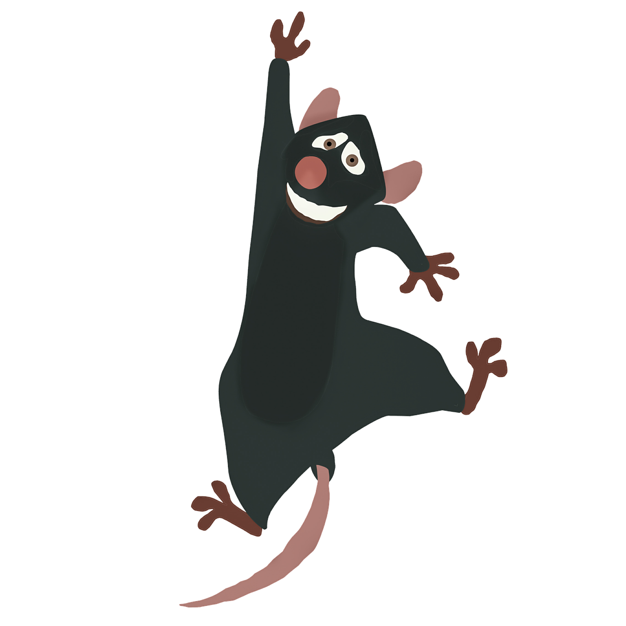 Cartone Animato Topo Carino Carino Un Cartone Animato Felice Topo Da