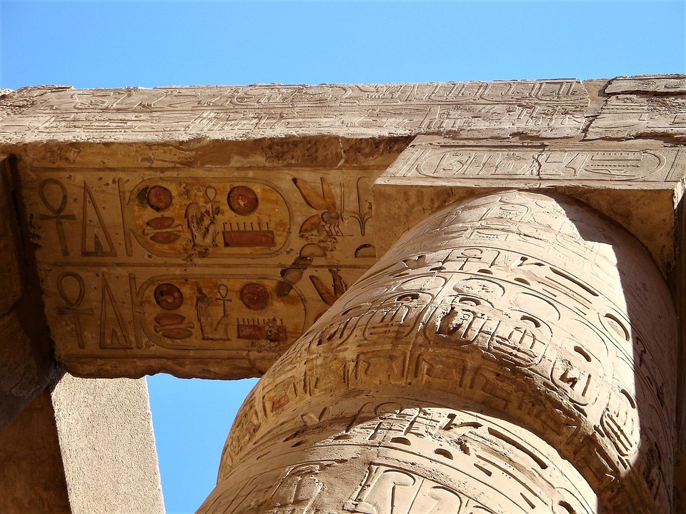 Columna El Templo De Karnak - Foto gratis en Pixabay - Pixabay