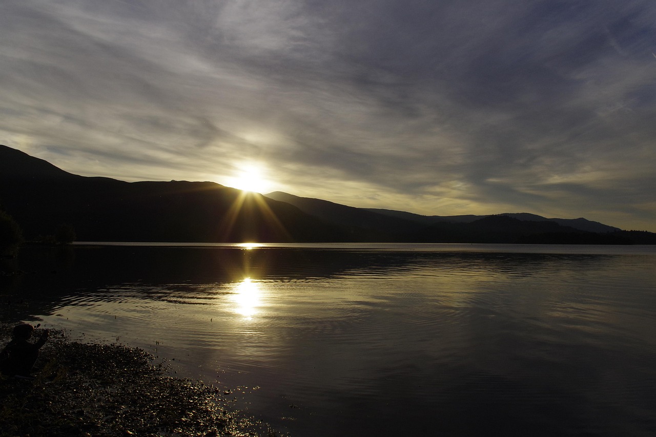 Lake District Derwent Water Sunset - Free photo on Pixabay - Pixabay