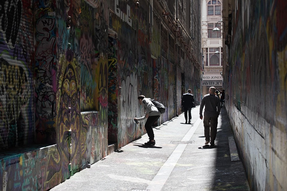 Graffiti Ruelle Ville - Photo gratuite sur Pixabay - Pixabay