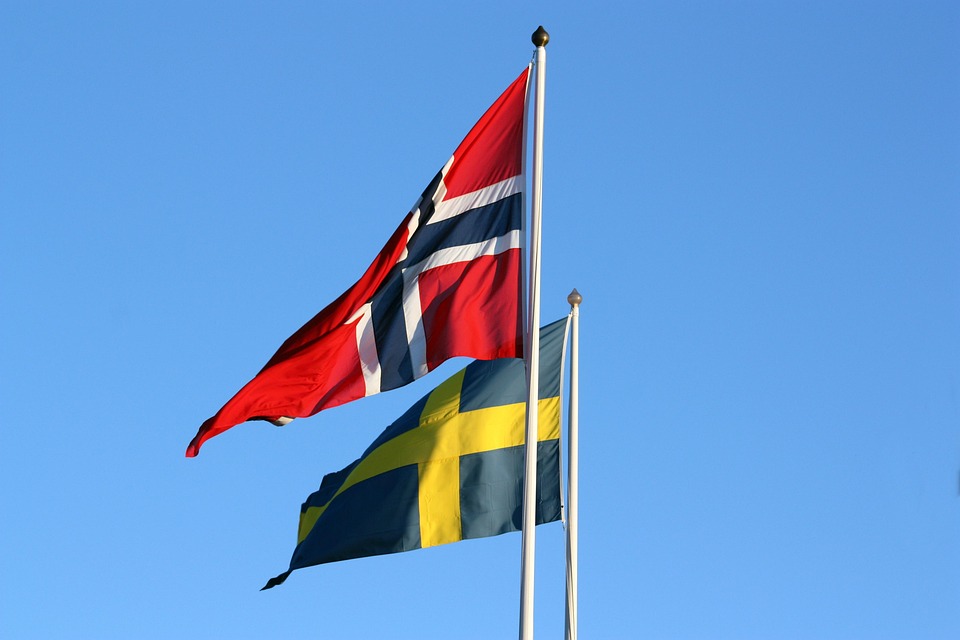 Flags Swedish Norwegian Sweden'S - Free photo on Pixabay