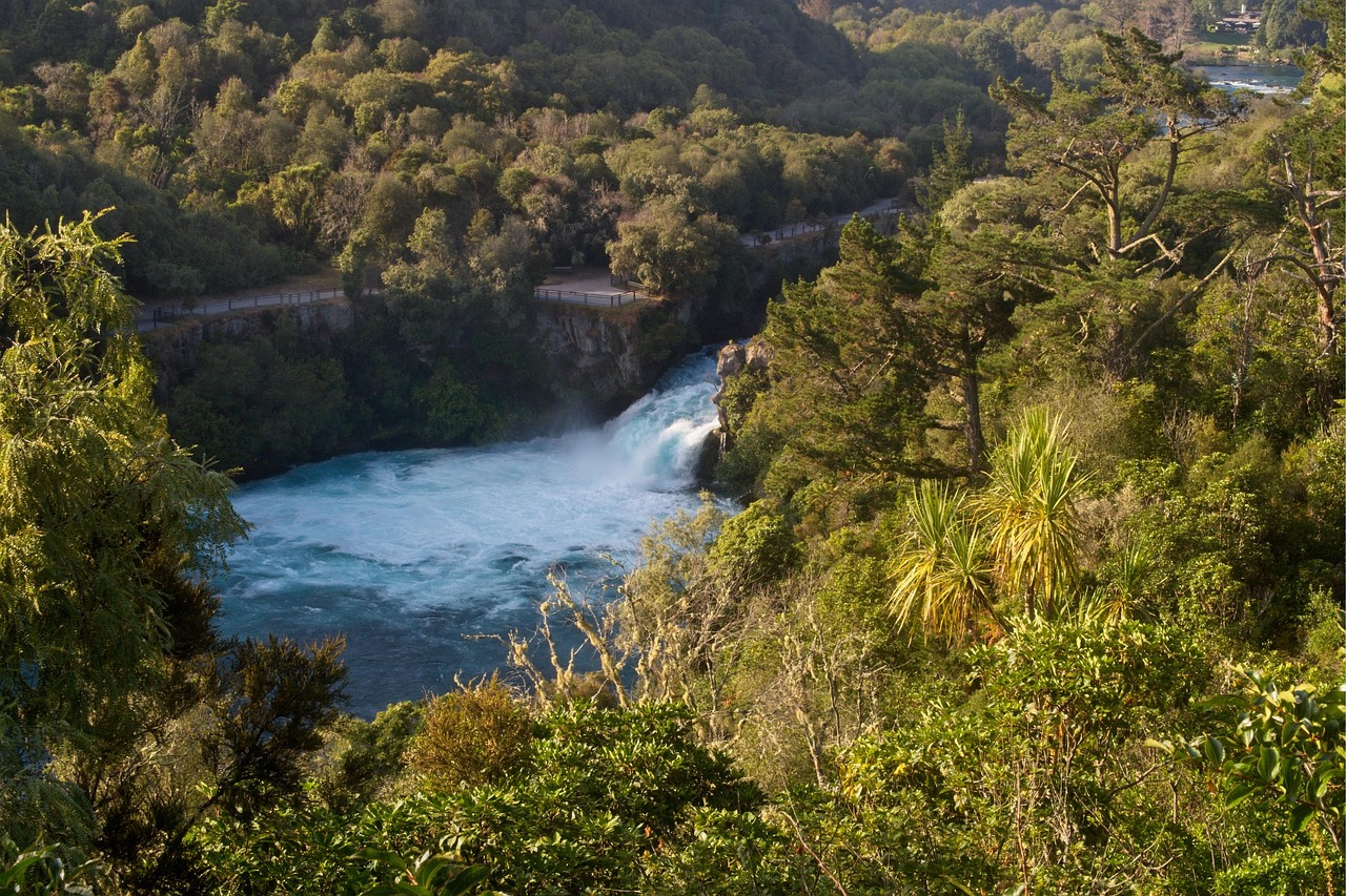 Huka Falls Waikato River Bubbling - Free photo on Pixabay