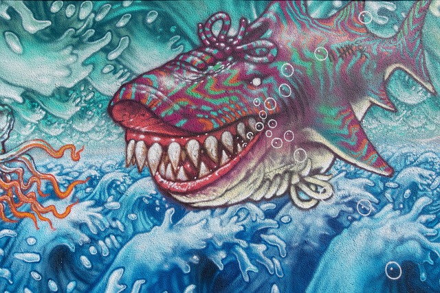 Shark Graffiti Grunge - Free photo on Pixabay