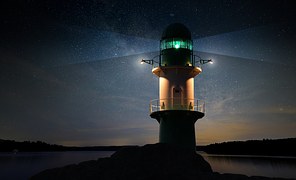 Lighthouse Beacon Light - Free vector graphic on Pixabay