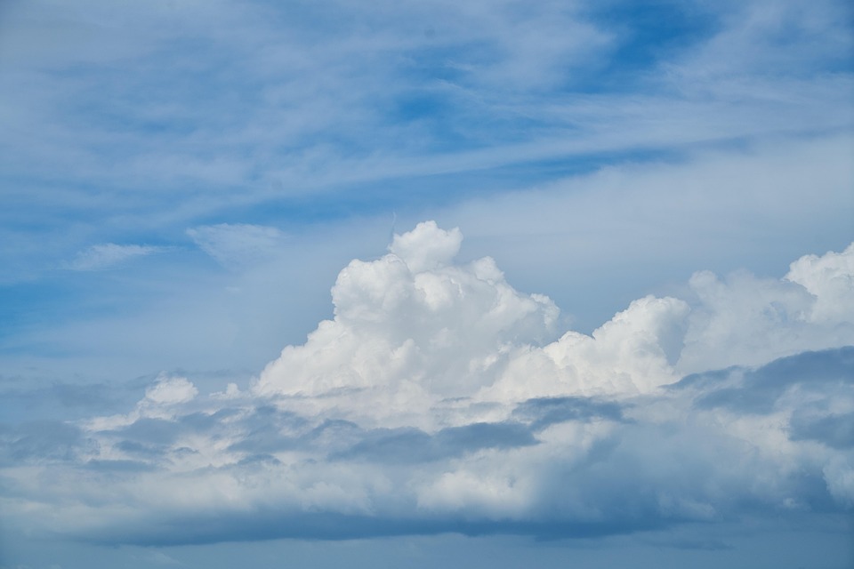Cloudy Blue Clouds - Free photo on Pixabay