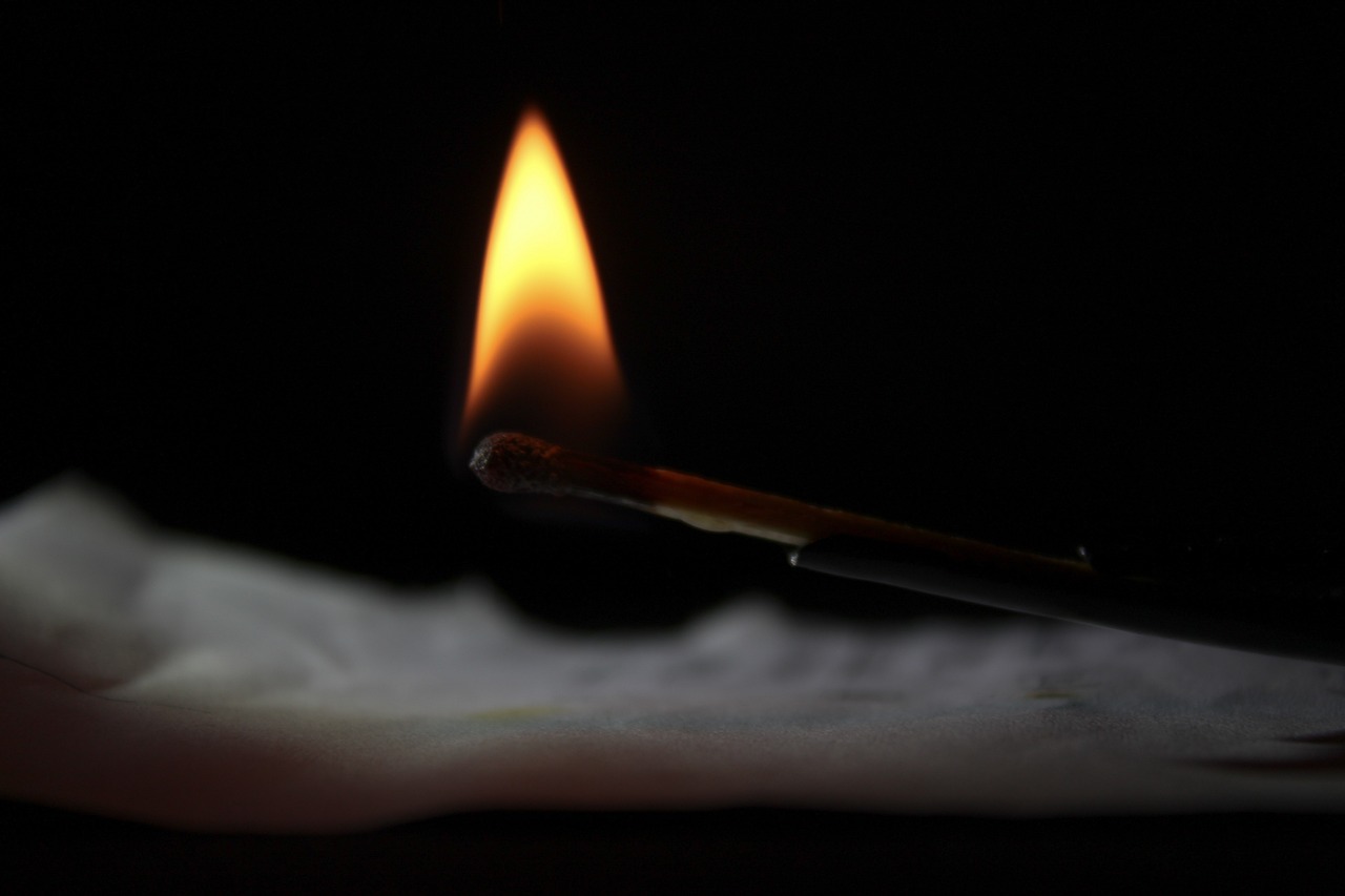 Matchstick Burning Fire - Free photo on Pixabay