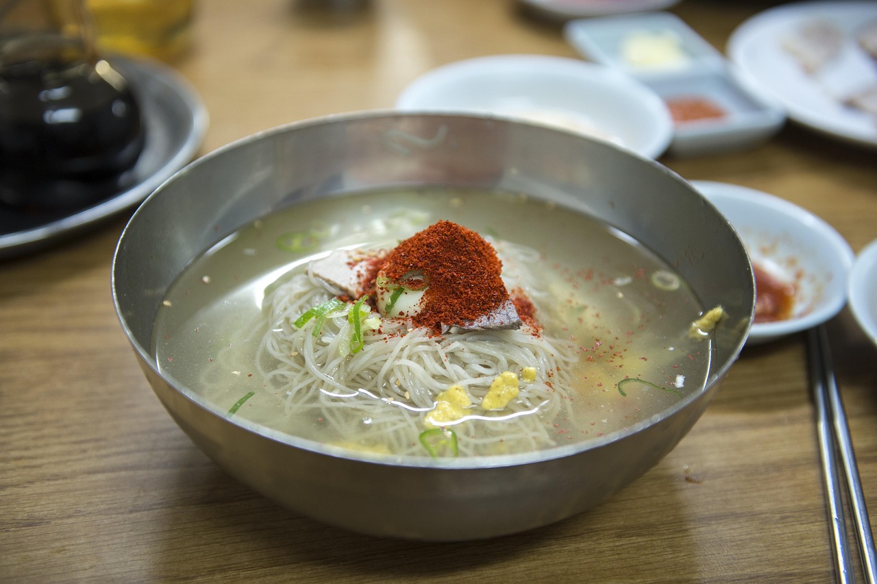 Comida Coreana Pyongyang Macarrão - Foto gratuita no Pixabay