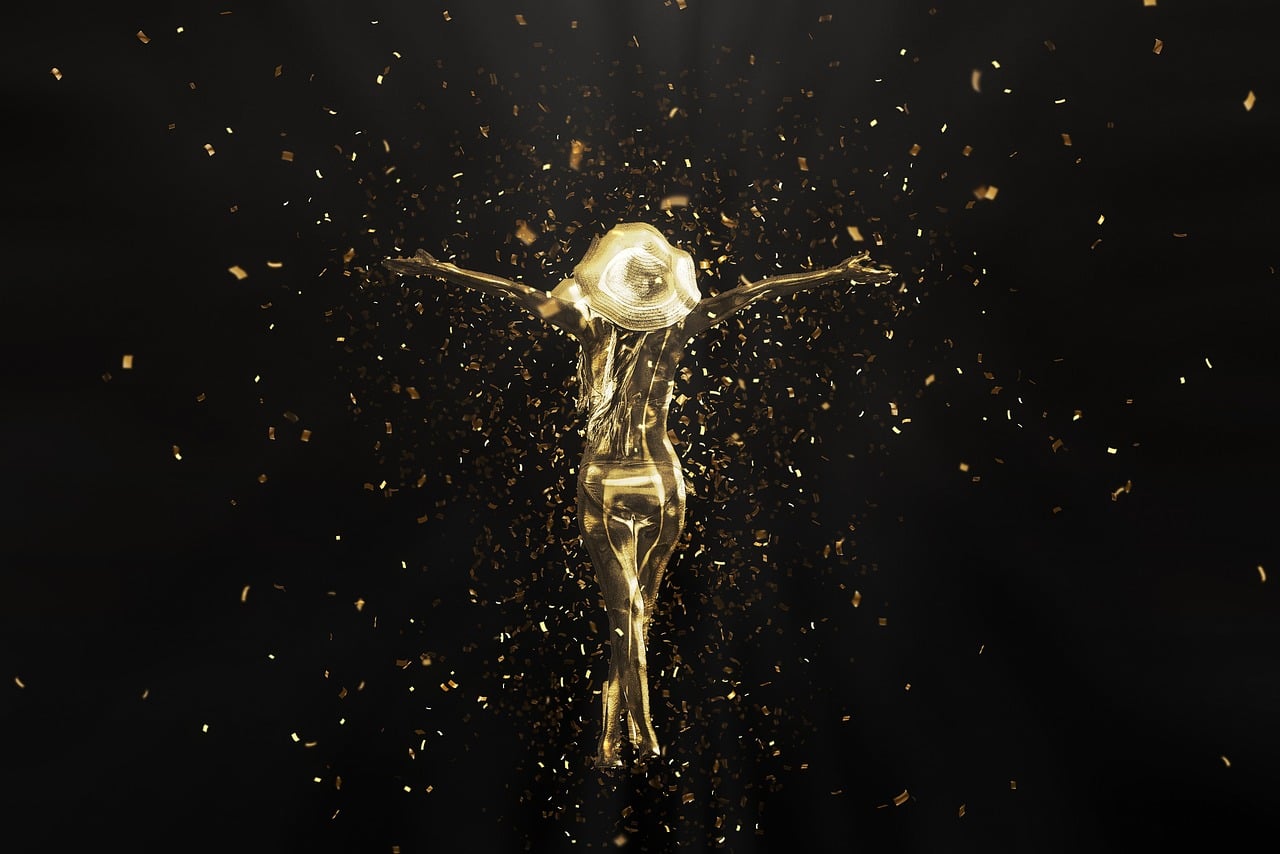 Woman Pose Gold - Free image on Pixabay