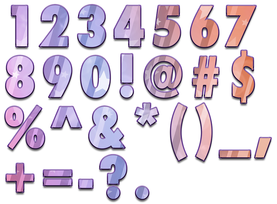 Alphabet Letters As Numbers Alphabet Letters As Numbers
