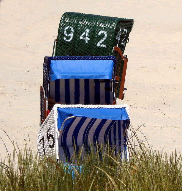 Island Of Juist Beach Chairs Sand - Free photo on Pixabay
