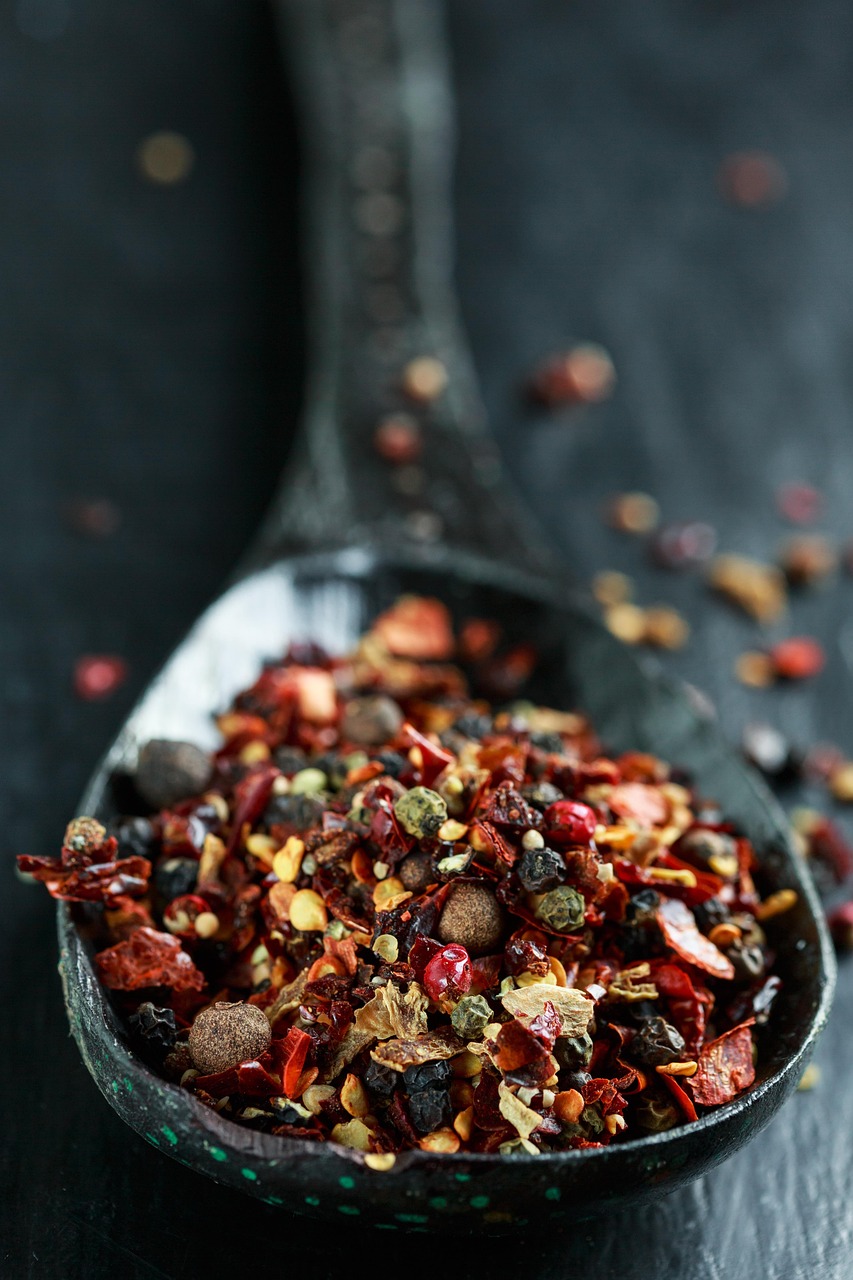 Hot Spices Spoon - Free photo on Pixabay