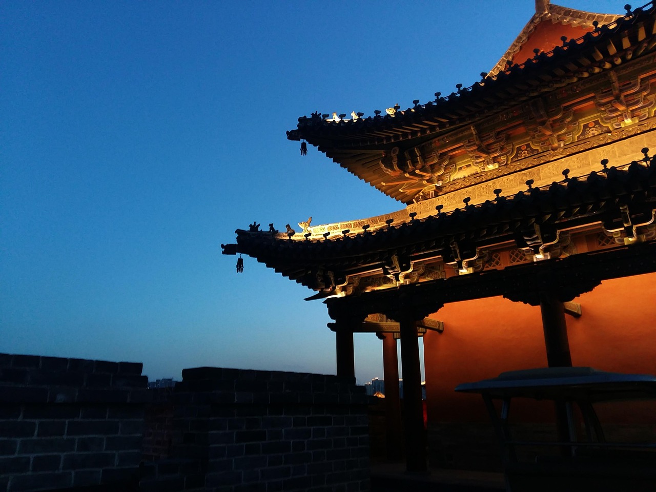 City Wall Night View China - Free photo on Pixabay