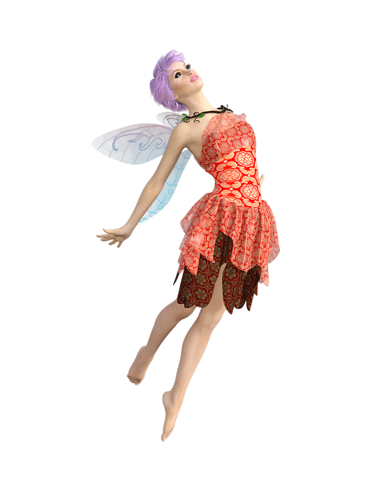 Download Woman Elf Flying Royalty Free Stock Illustration Image Pixabay