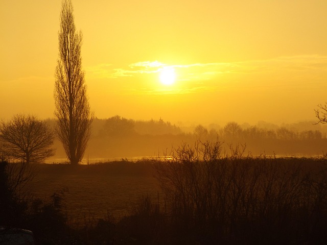 Sunrise Sun Countryside - Free photo on Pixabay