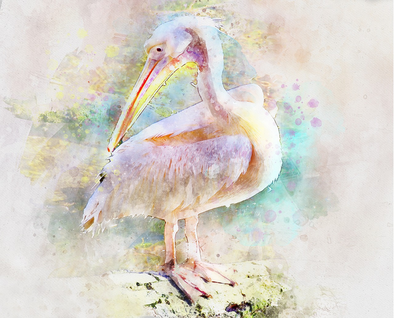 Burung Pelikan Merah Jambu - Foto gratis di Pixabay - Pixabay