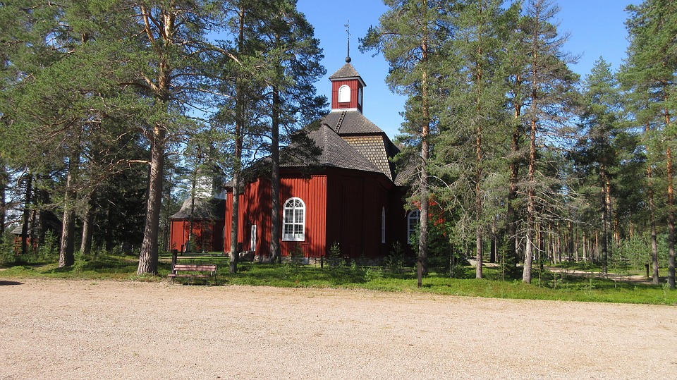 Pudasjärvi Kirkko · Ilmainen valokuva Pixabayssa