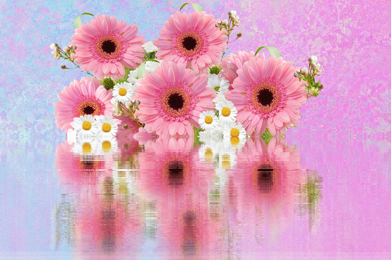Gerbera Flor Cortada Rosado - Foto gratis en Pixabay