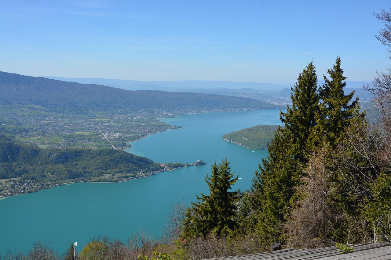 Lake Annecy Blue Nature - Free photo on Pixabay