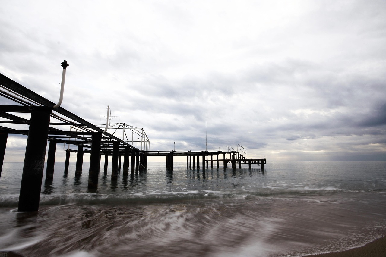 Muelle Mar Tormenta - Foto gratis en Pixabay - Pixabay