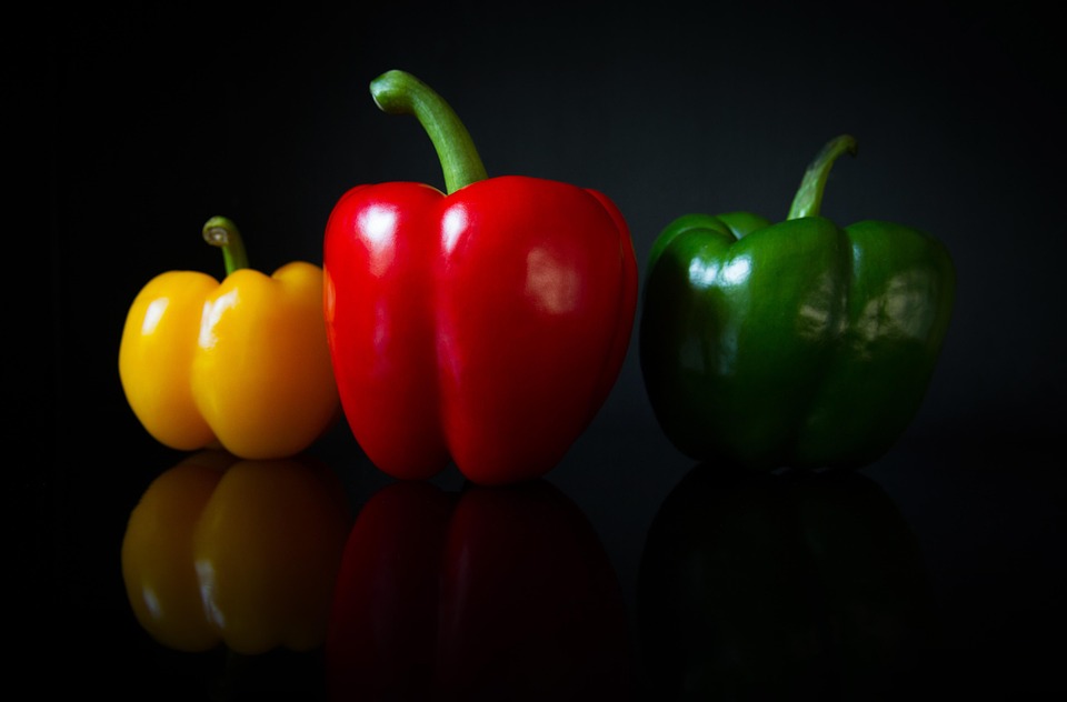 Colorful Peppers Black - Free photo on Pixabay