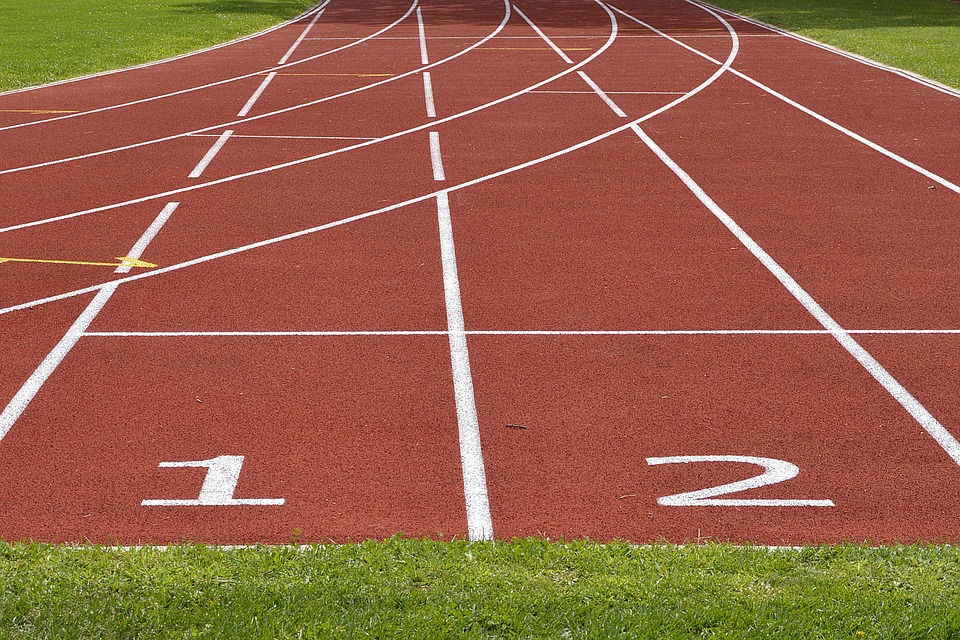 Tartan Track Career Runway Free Photo On Pixabay