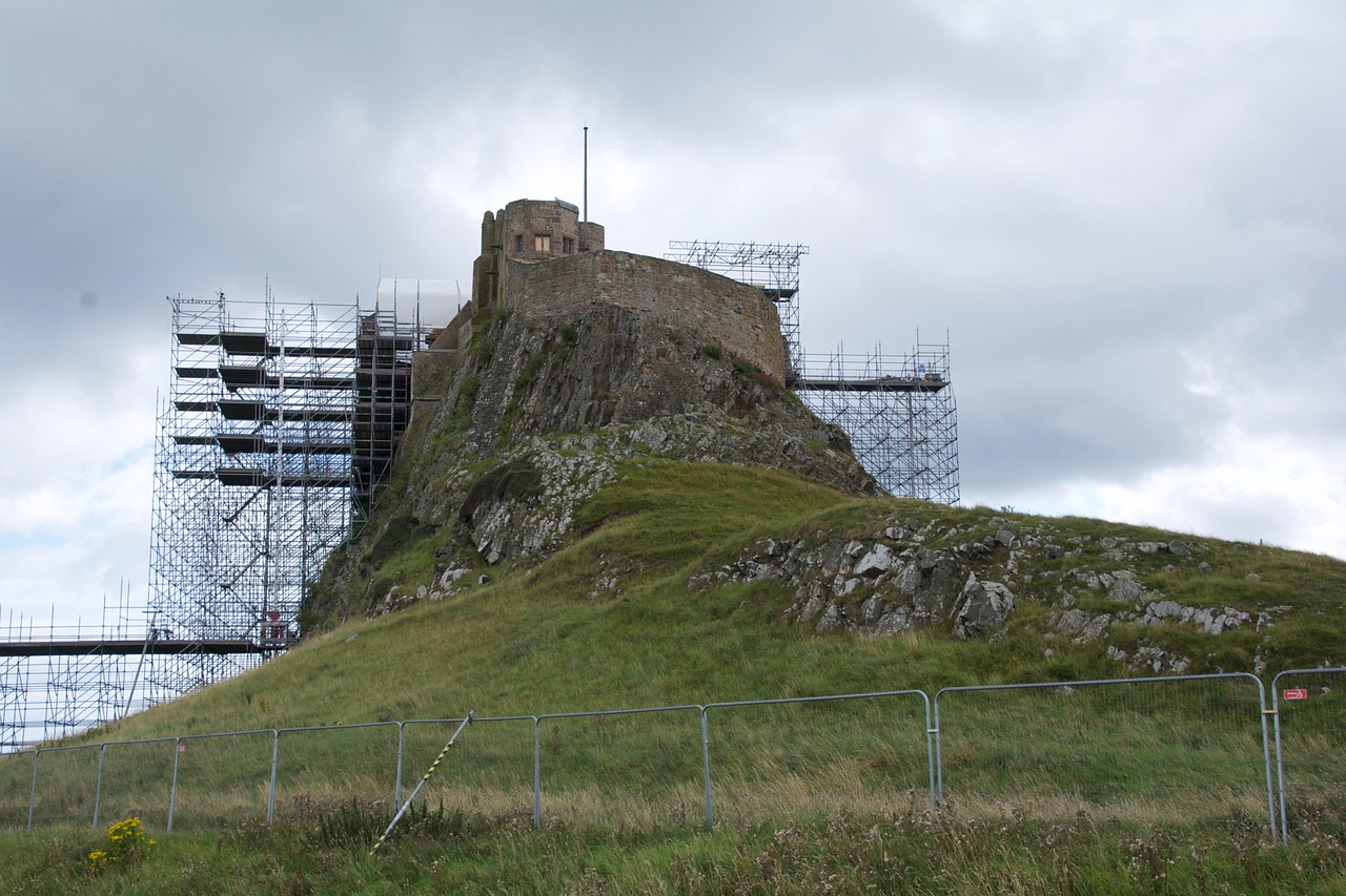 Restoration Castle Holy Island - Free photo on Pixabay - Pixabay