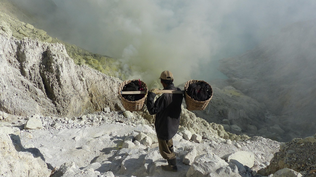 Indonesia Jawa Gunung Berapi Kawa - Foto gratis di Pixabay - Pixabay