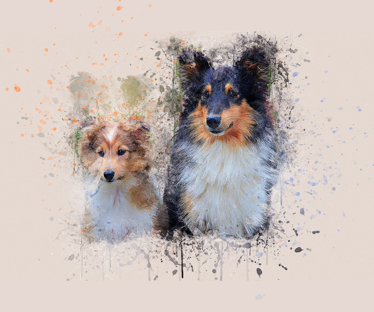 Download Dogs, Animal, Puppy. Royalty-Free Stock Illustration Image ...
