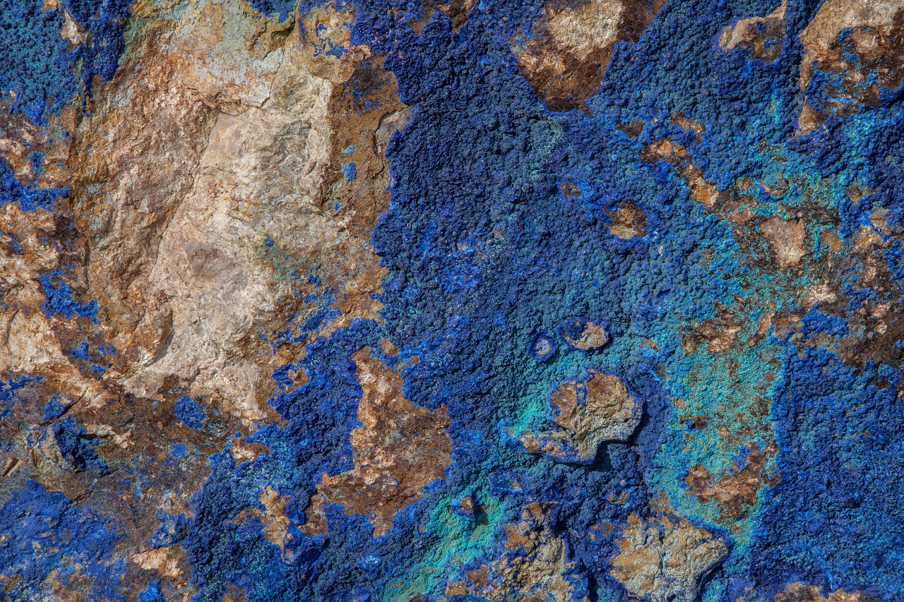 Azuriet Textura Azul - Foto gratis en Pixabay