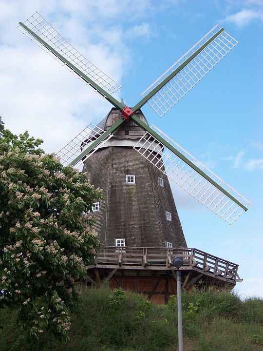 Windmühle Müritz - Kostenloses Foto auf Pixabay