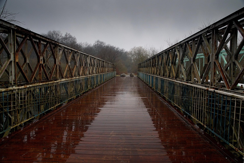 Brücke Fluss Regen - Kostenloses Foto auf Pixabay - Pixabay