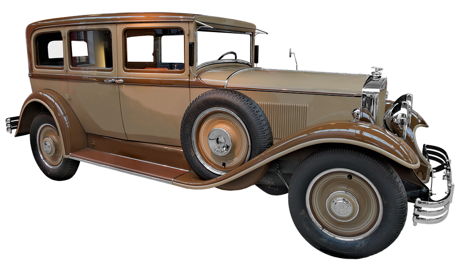 Isolated Limousine Antique Car - Free photo on Pixabay