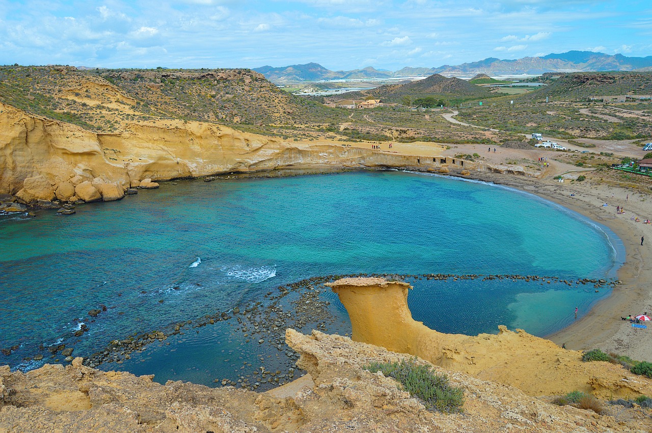 Cala Vista Desde Arriba Círculo - Foto gratis en Pixabay